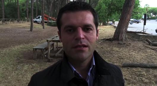 Pineta Maria Pia, Cacciotto: «Troppi rifiuti abbandonati» (VIDEO ...